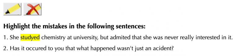 How the new “Find & Highlight” question type is being used | Learnclick ...