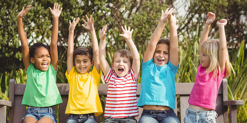 Kids Cheering
